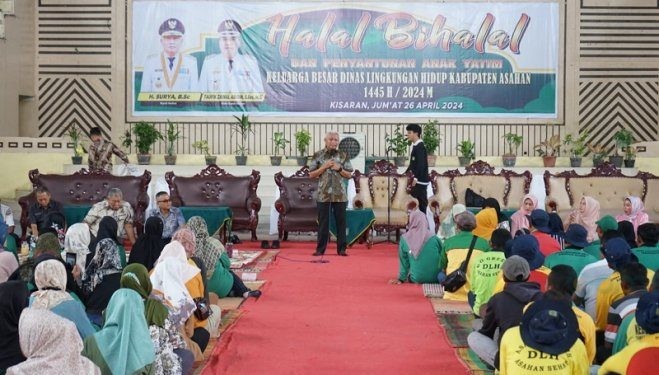 Dinas Lingkungan Hidup Asahan Gelar Halal Bihalal - gopos.id Dinas Lingkungan Hidup Asahan Gelar Halal Bihalal - gopos.id
